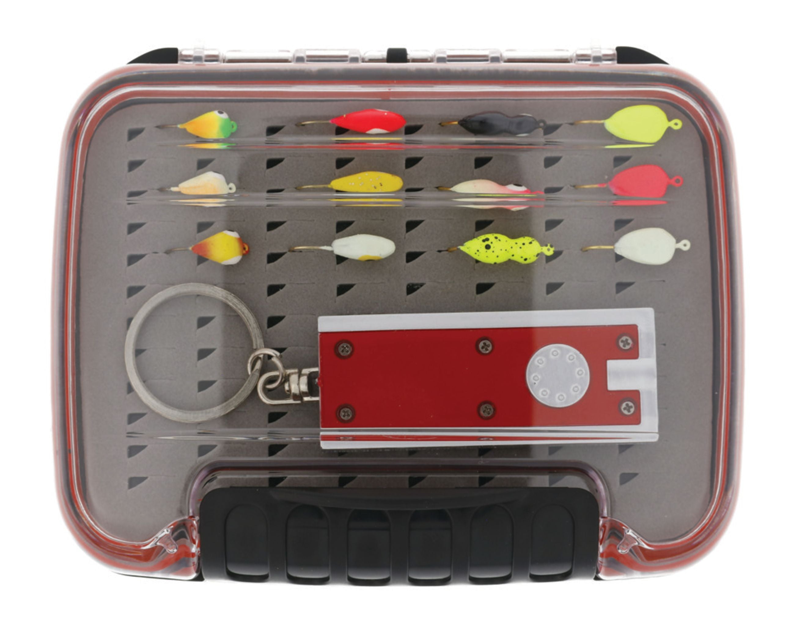 Eagle Claw Glow Jig Ice Kit With Jig Box