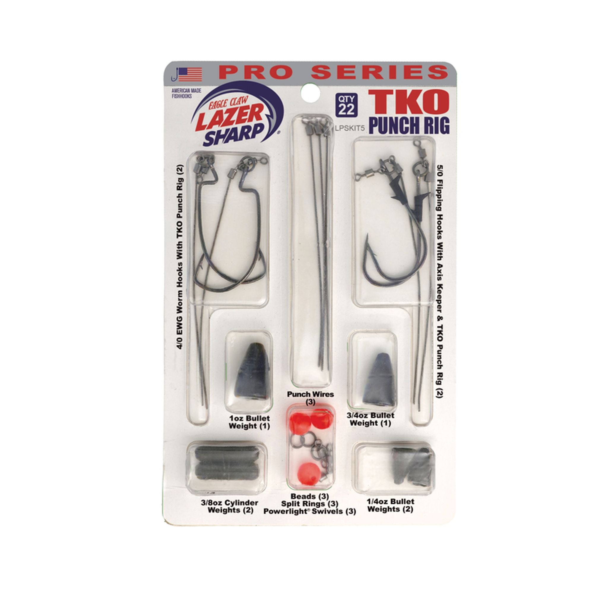 LPS Lazer Pro Series TKO Rig Kit – Eagle Claw