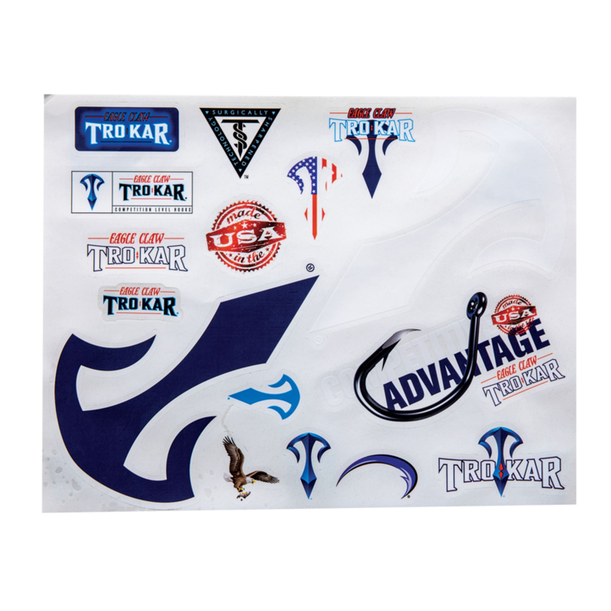 Logo Sticker Sheet – Eagle Claw